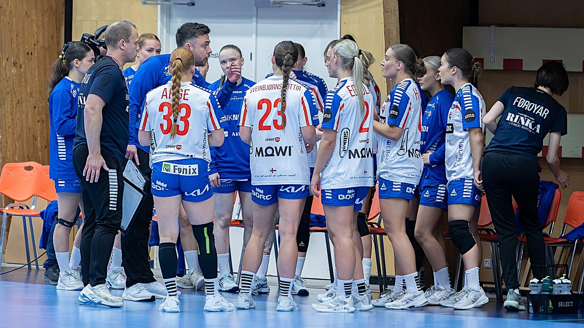 Heimasíða gjørd í sambandi við EM-endaspælið - FM1