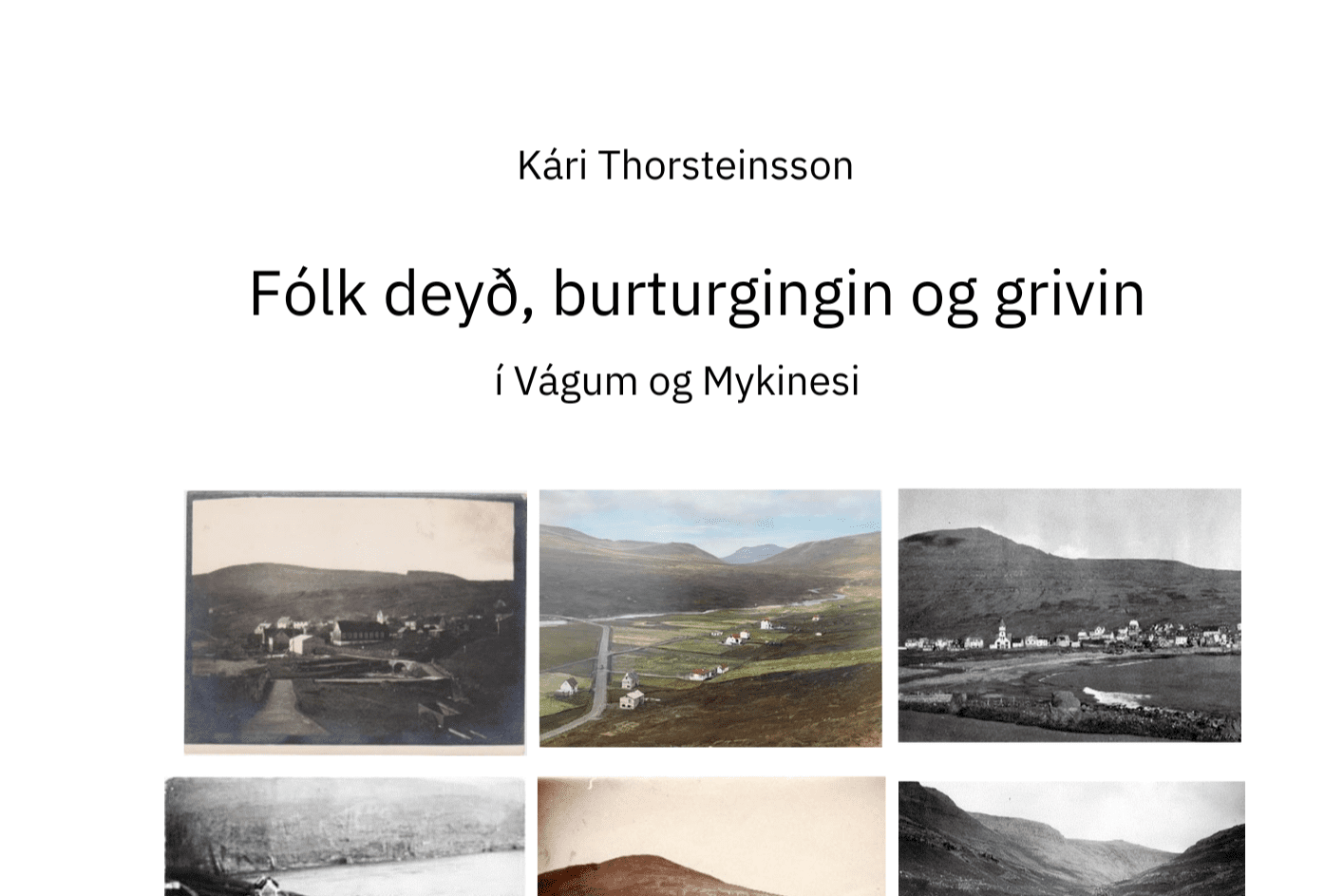 Bókaframløga í Marghøllini í Sørvági - FM1